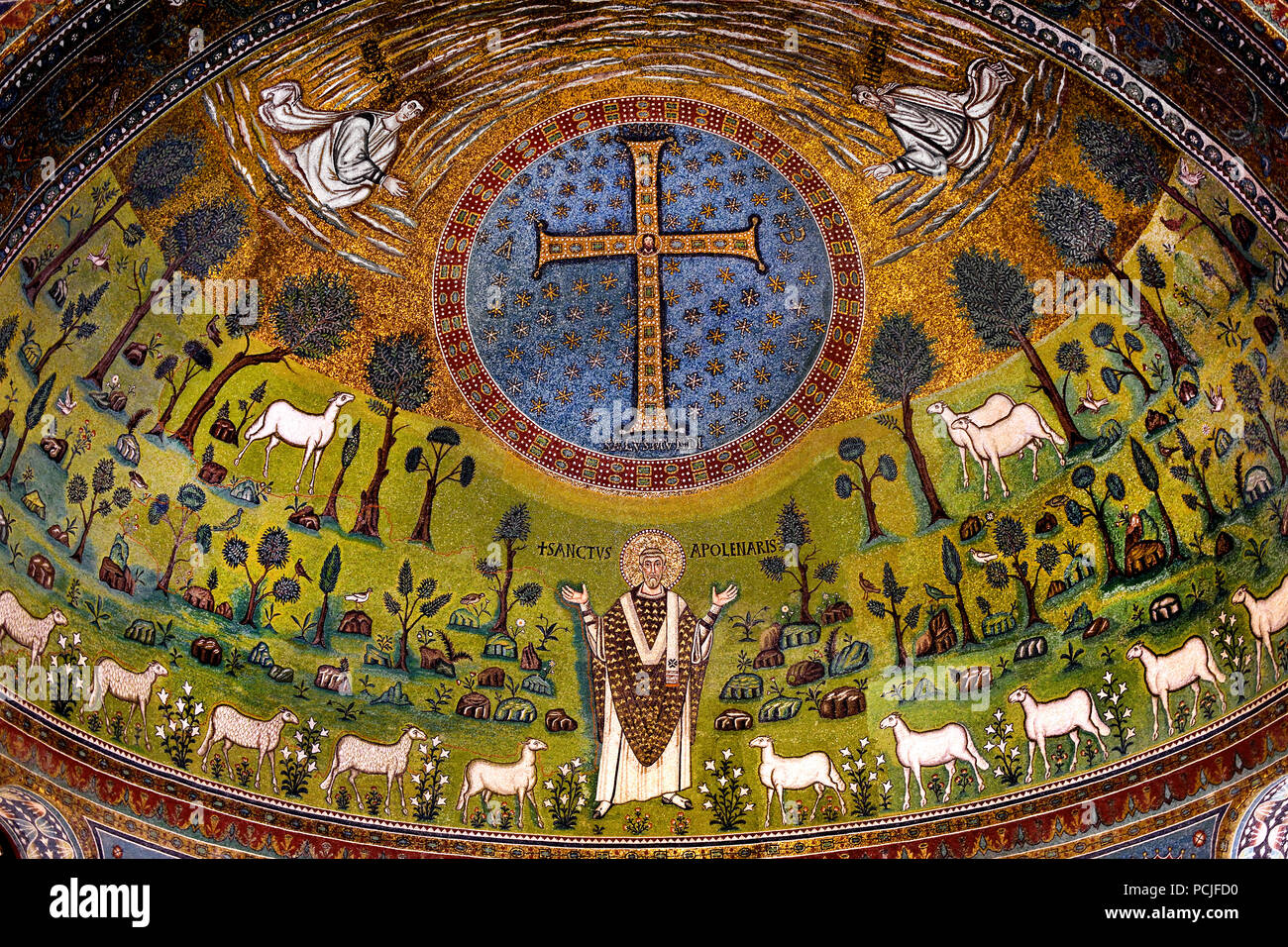 Christus und Schafherde Stockfotos und -bilder Kaufen - Alamy