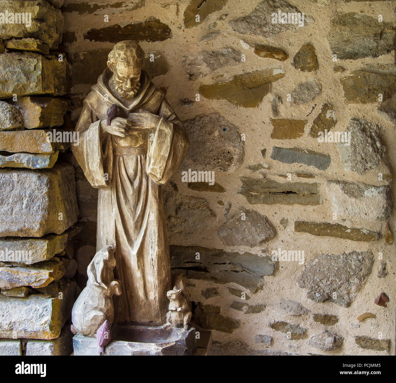 Franz von assisi mit tieren -Fotos und -Bildmaterial in hoher Auflösung – Alamy