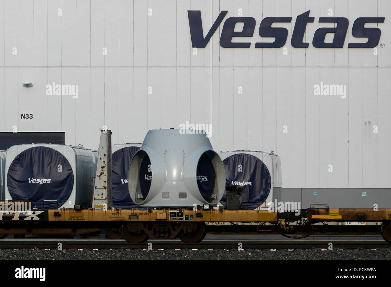 Vestas logo -Fotos und -Bildmaterial in hoher Auflösung – Alamy