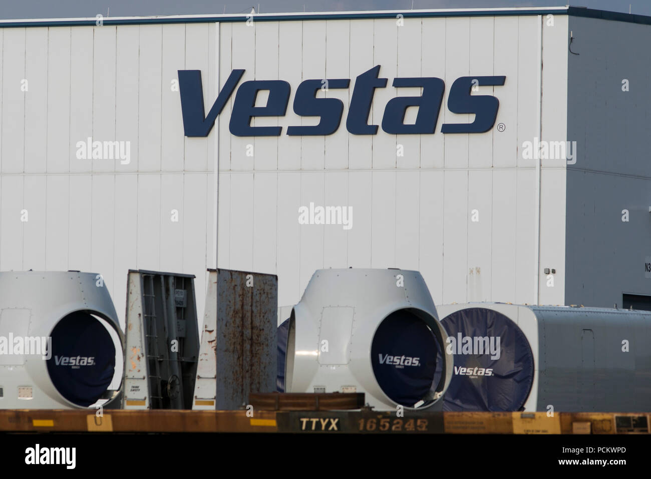 Vestas logo -Fotos und -Bildmaterial in hoher Auflösung – Alamy