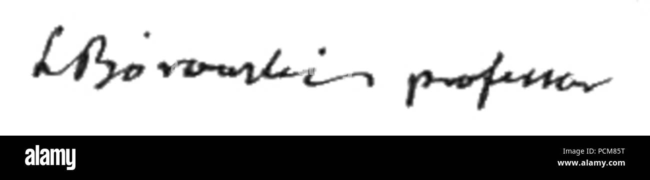 Leon Borowski Stockfotos und -bilder Kaufen - Alamy