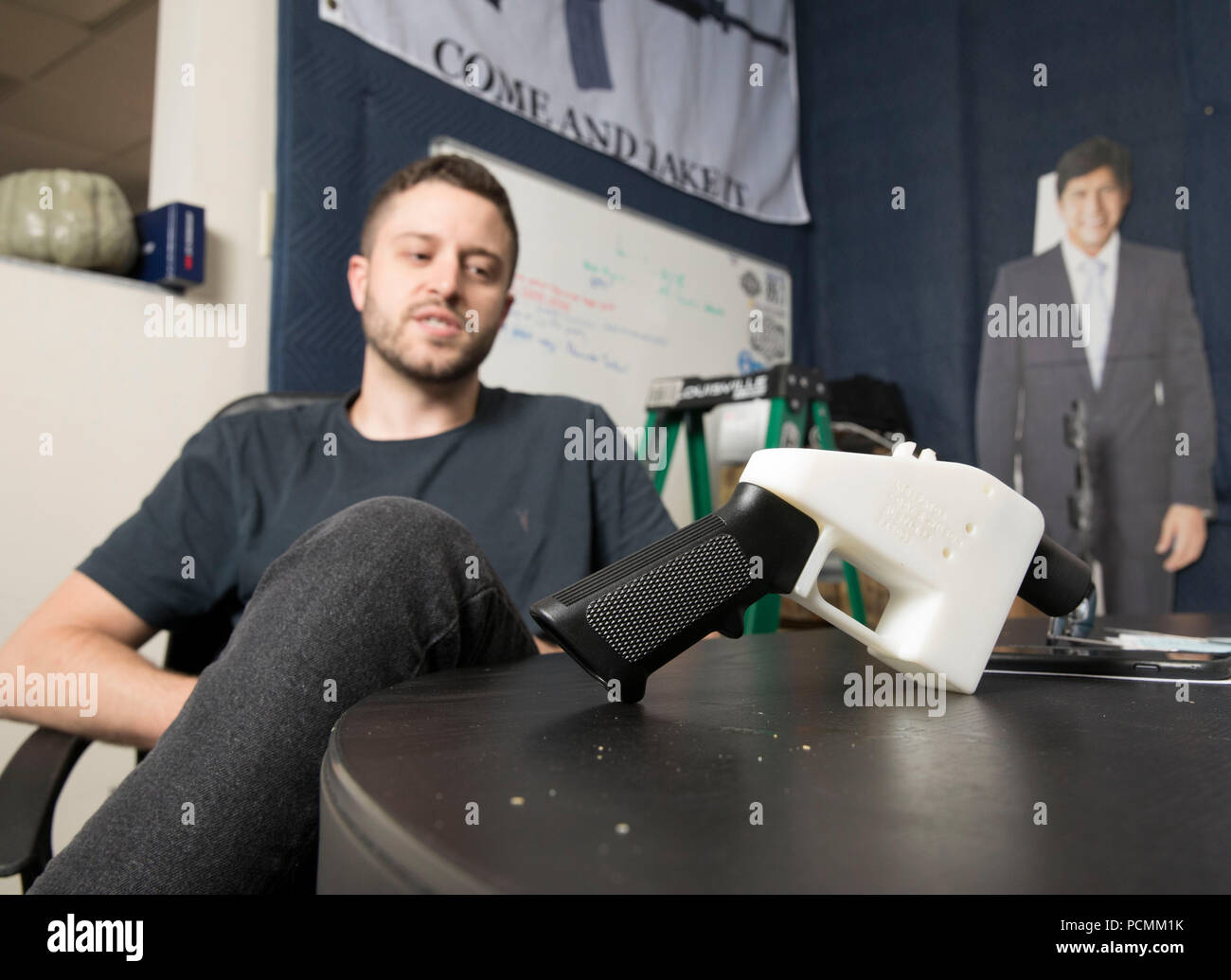 Cody Wilson, gun Maker und Gründer der Verteidigung verteilt, ein Texas ...
