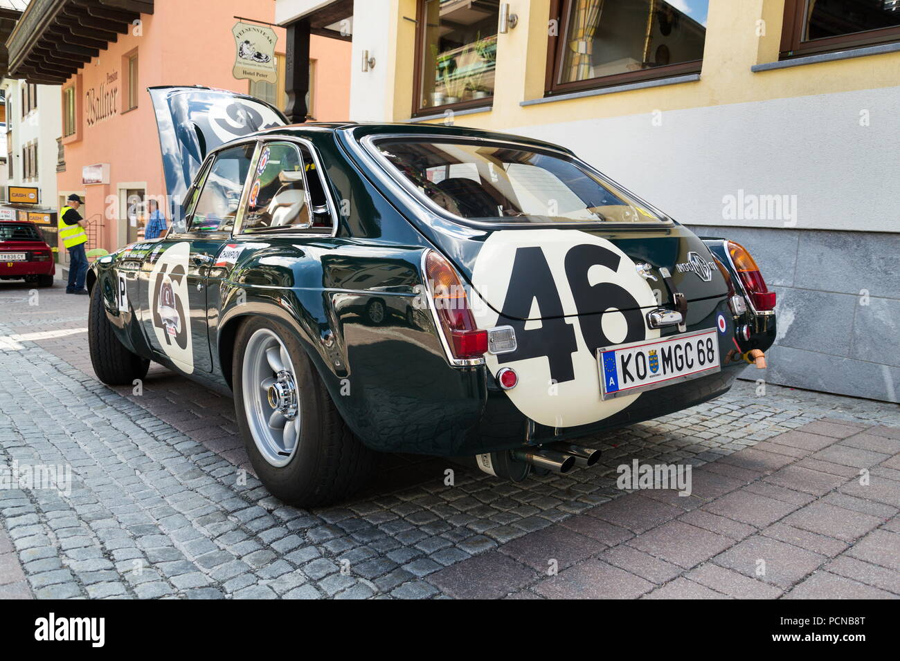 Vintage mg car rally in -Fotos und -Bildmaterial in hoher Auflösung – Alamy