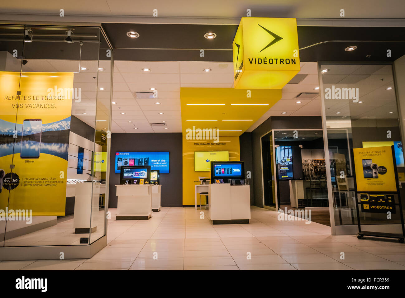 Quebec storefront -Fotos und -Bildmaterial in hoher Auflösung – Alamy