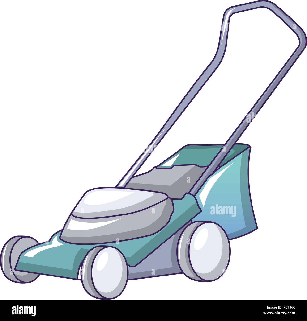 Cartoon Rasenmäher Stockfotos und -bilder Kaufen - Alamy