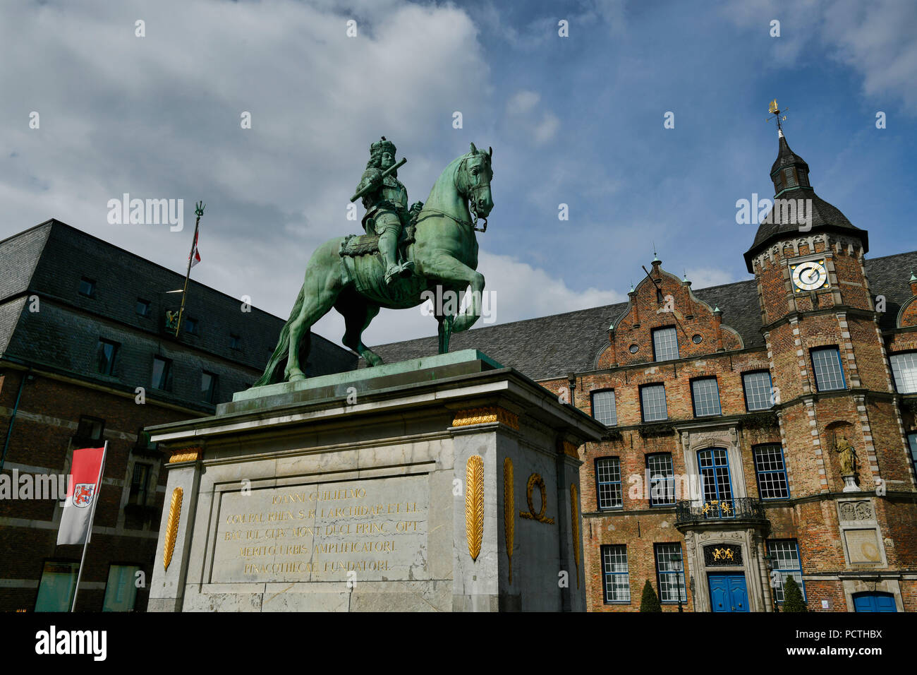 Jan Wellems Reiterstandbild, Johann Wilhelm, 1658 - 1716, Prinz von der ...