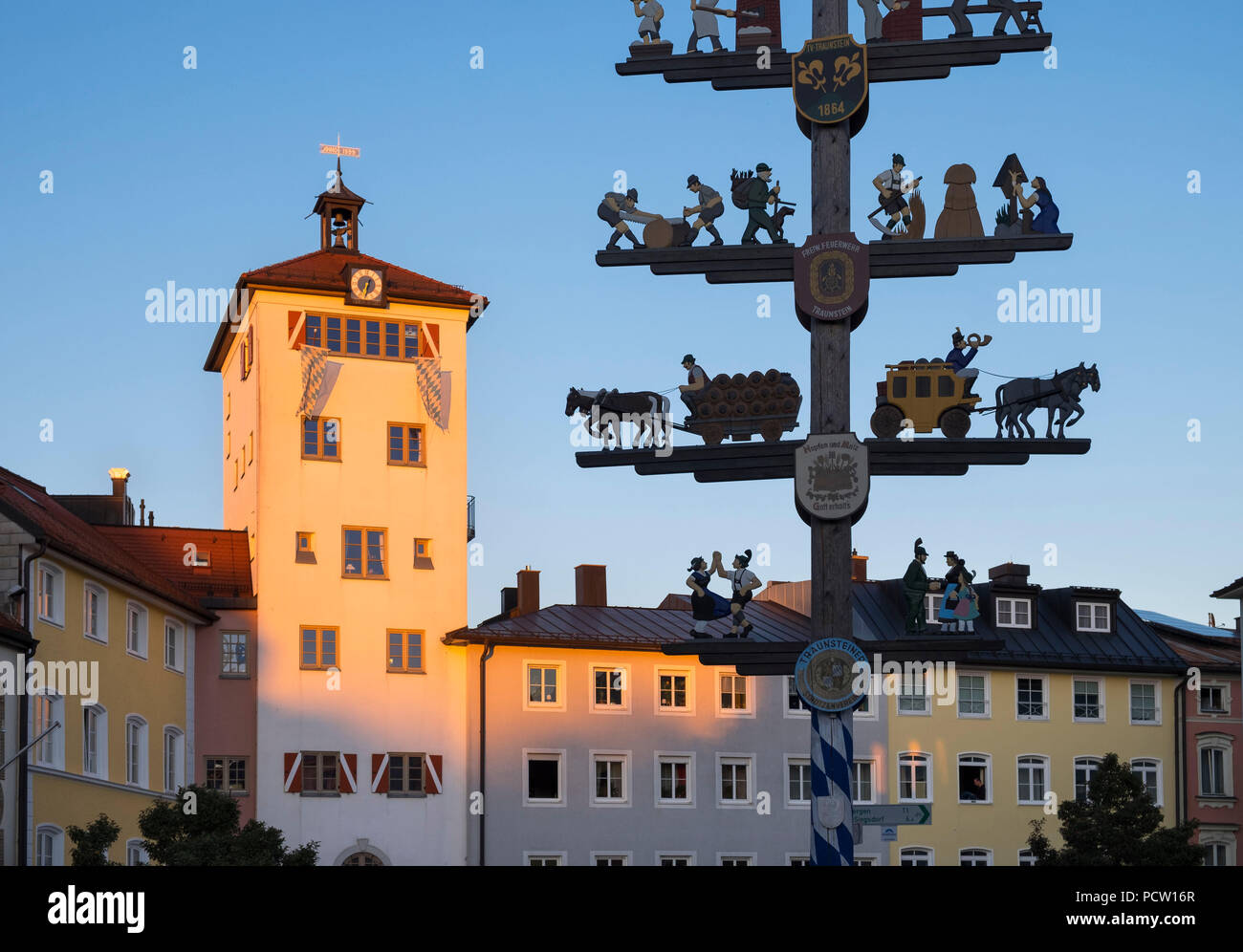 Germany upper bavaria traunstein town -Fotos und -Bildmaterial in hoher ...