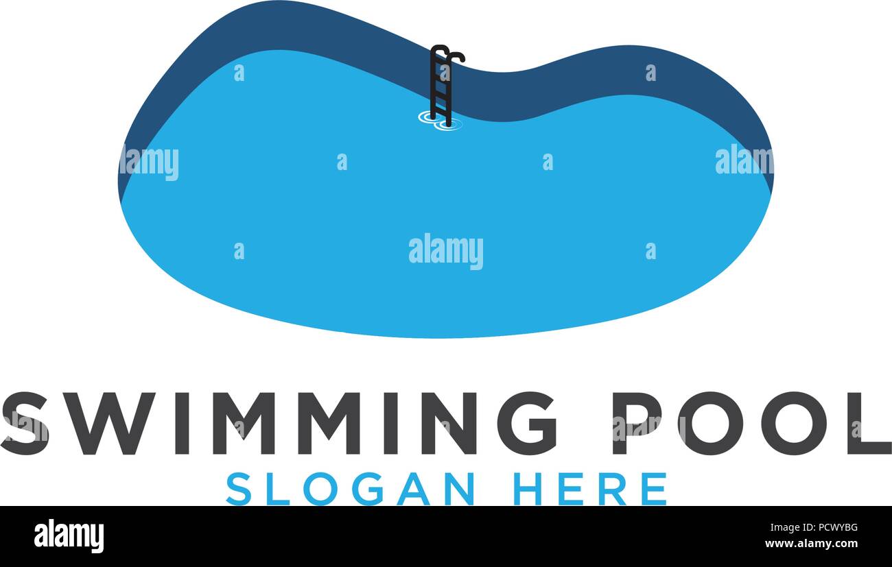 Pool logo Stock-Vektorgrafiken kaufen - Alamy