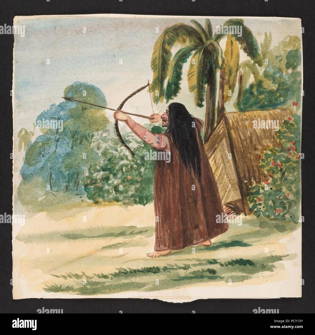 Indianer mit bogen -Fotos und -Bildmaterial in hoher Auflösung – Alamy