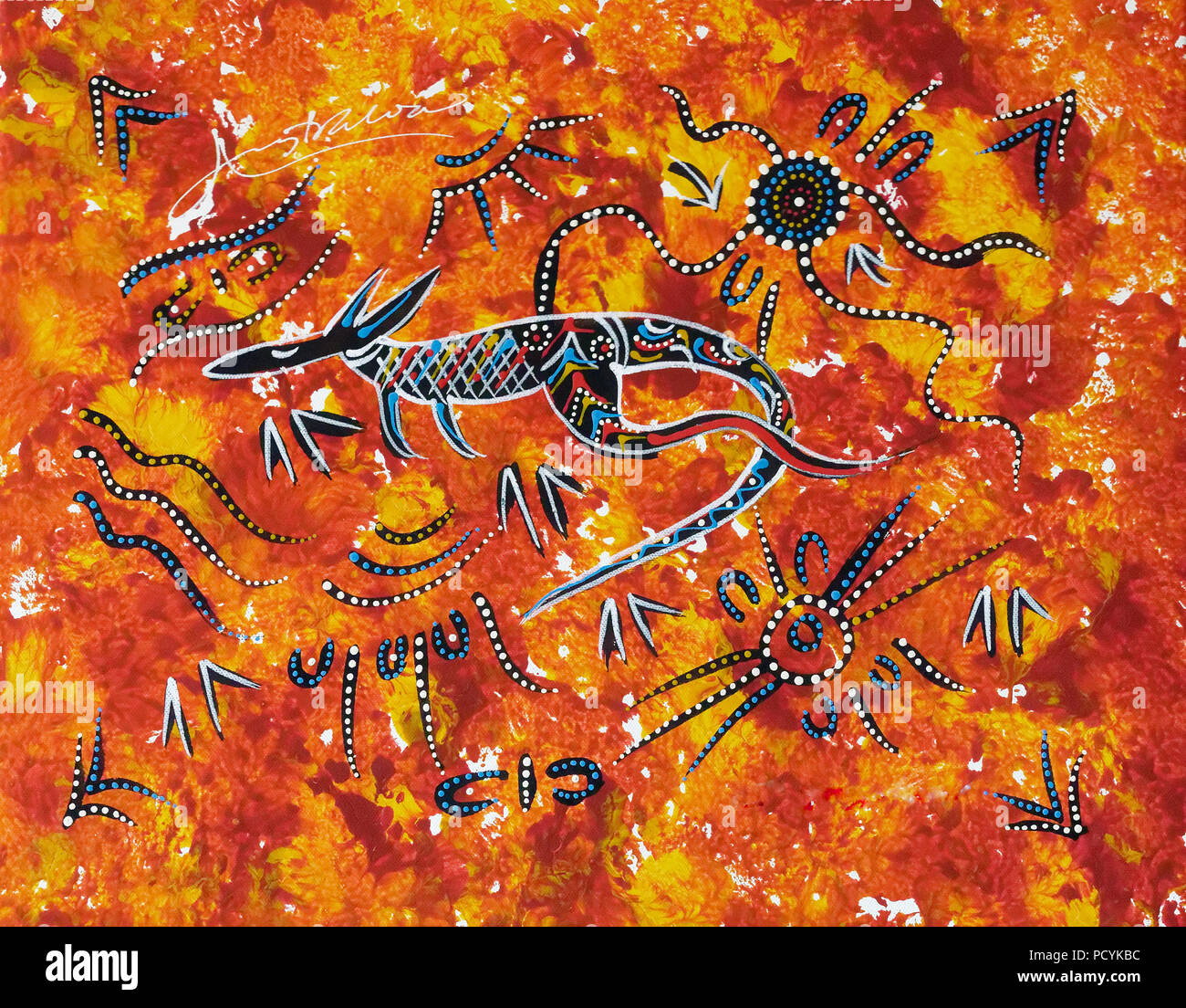 Indigene kunst Stockfotos und -bilder Kaufen - Alamy