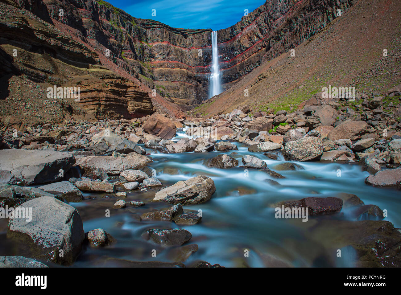 Wasserfall In Island Stockfotos und -bilder Kaufen - Alamy