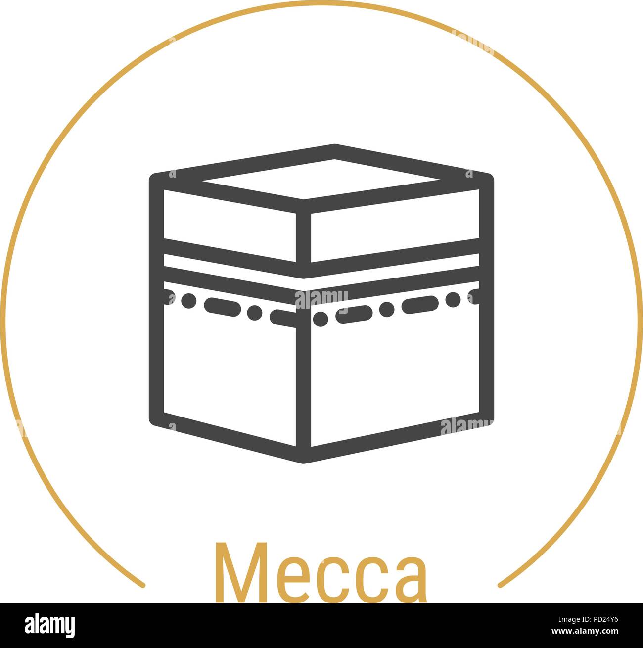 Kaaba mecca saudi arabia Stock-Vektorgrafiken kaufen - Alamy