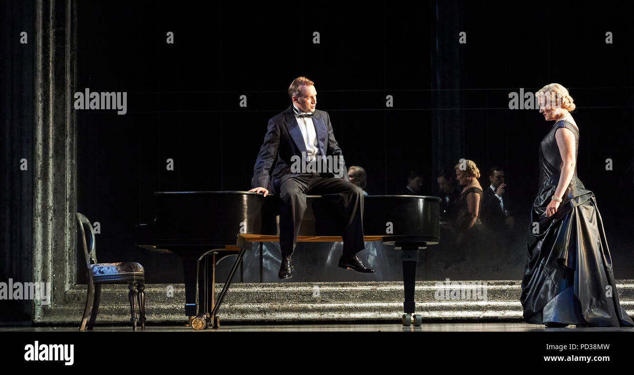 Bilder unter einem Embargo bis 17.45 Uhr 5. AUGUST 2018. Glyndebourne ...
