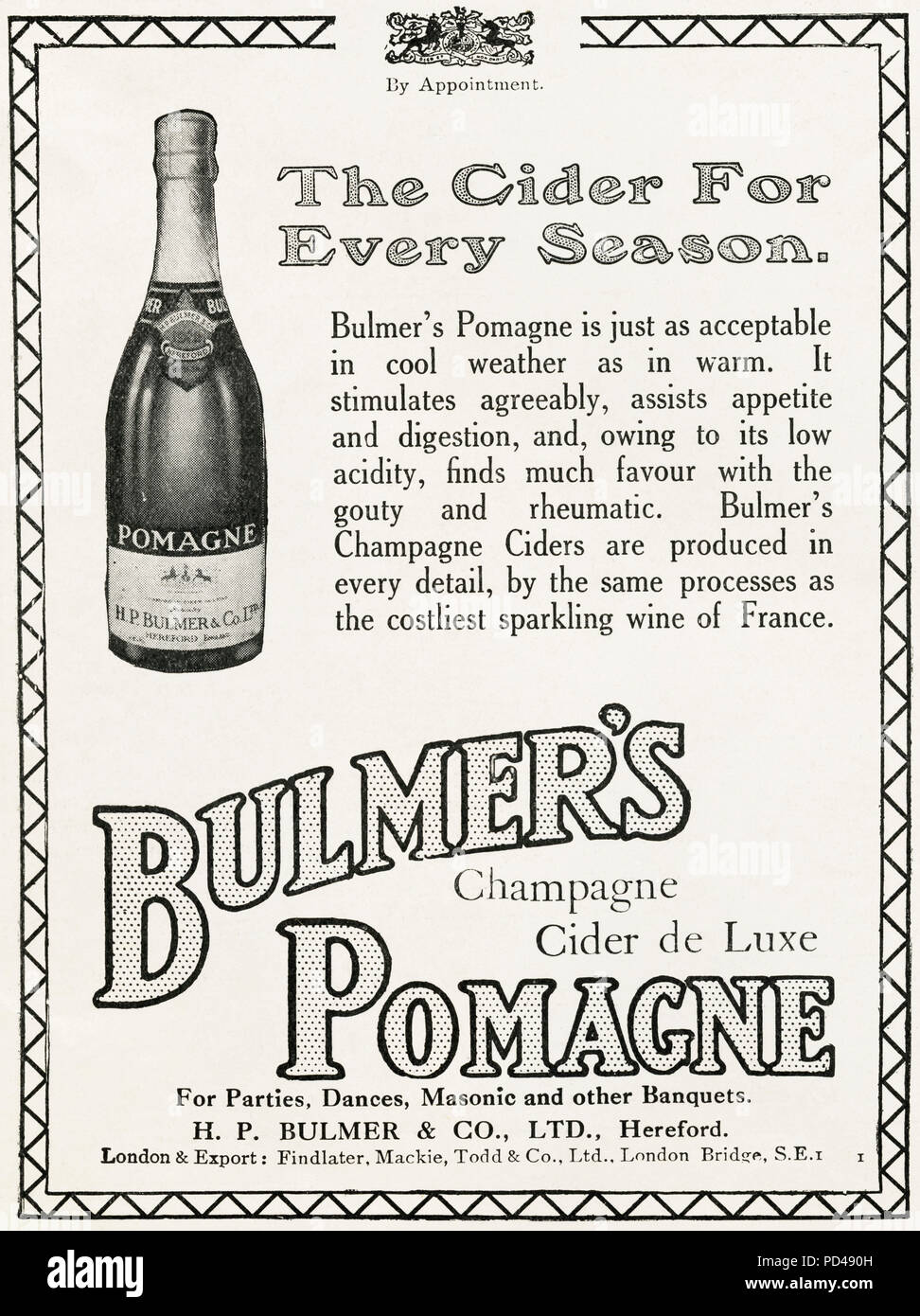 Trinkt alkohol werbung der 1920er jahre -Fotos und -Bildmaterial in ...