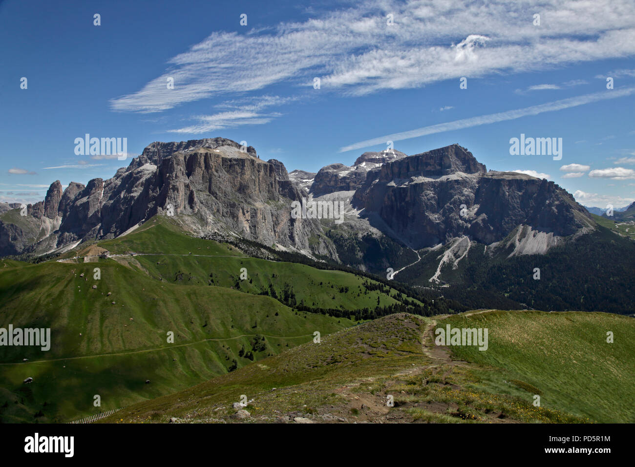 Sella Bergmassiv Stockfotos und -bilder Kaufen - Alamy