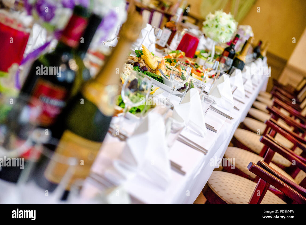 Luxus bankett -Fotos und -Bildmaterial in hoher Auflösung – Alamy