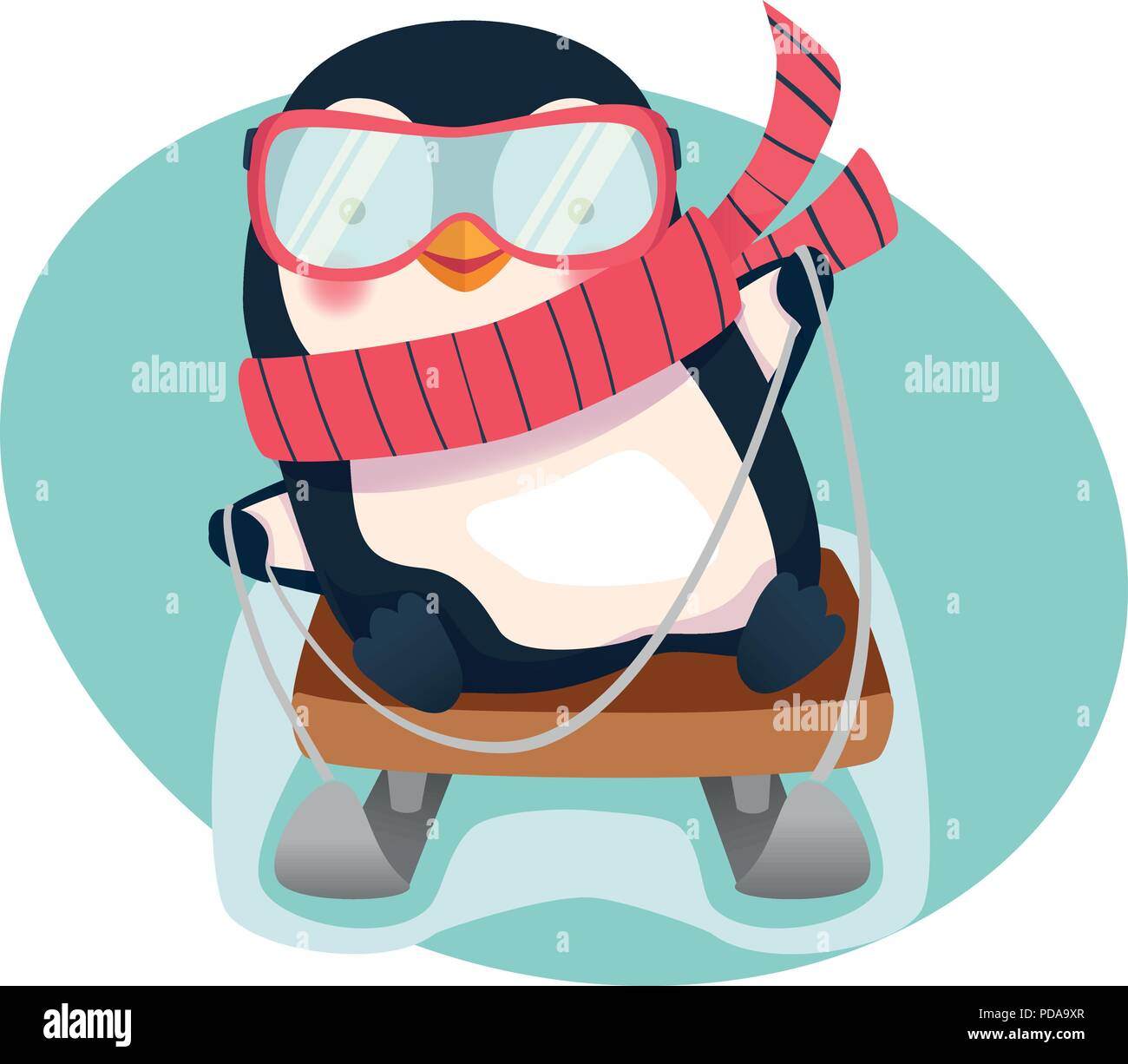 Sled Vector Vectors Stockfotos & Sled Vector Vectors Bilder - Alamy