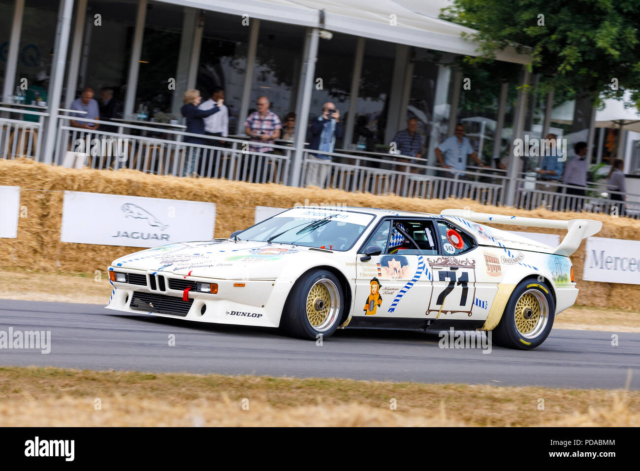 1979 BMW M1 Procar Sport Racer mit Fahrer Leopold von Bayern am ...