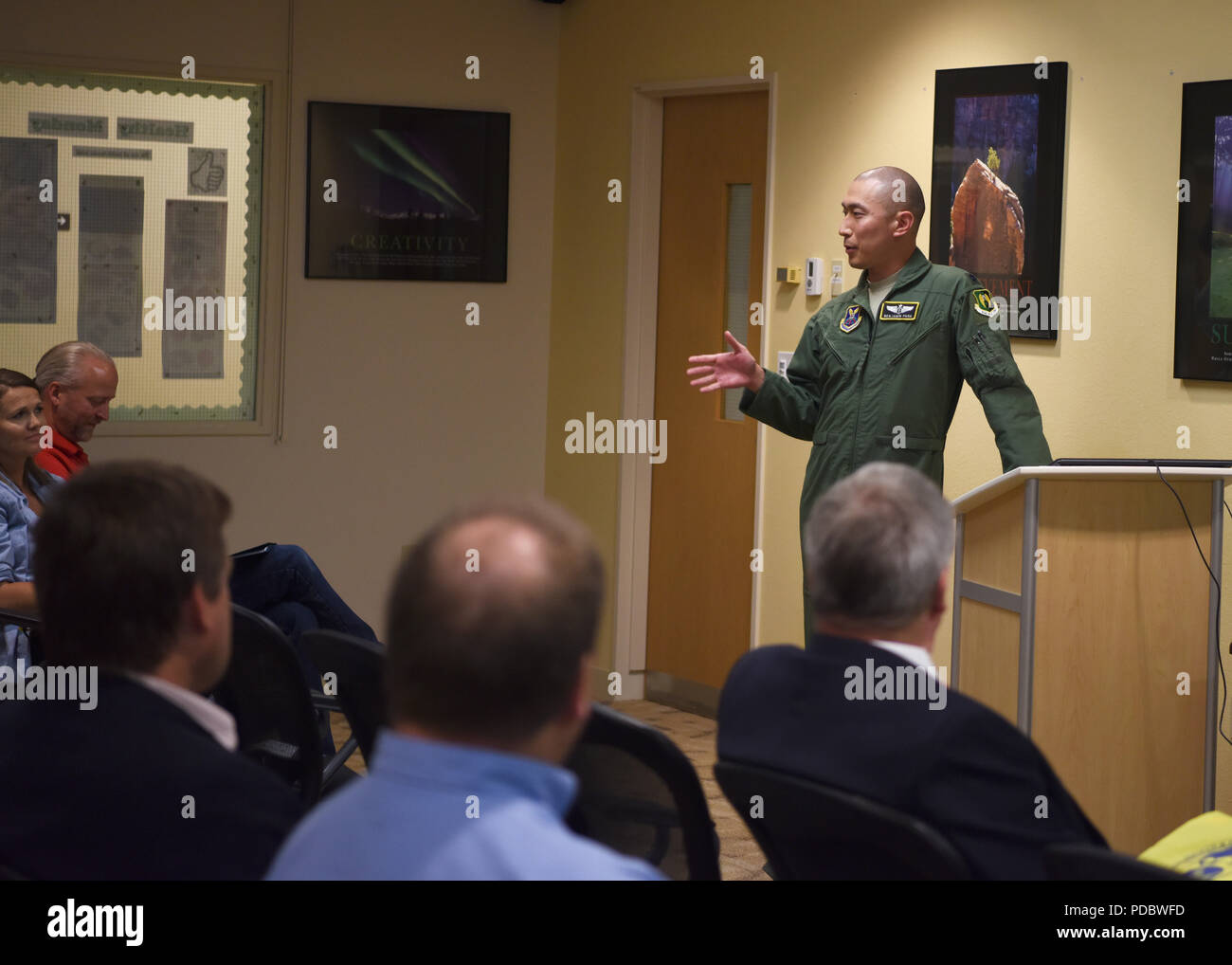 Oberstleutnant Benjamin Park, Chief für Luft- und Raumfahrtmedizin ...
