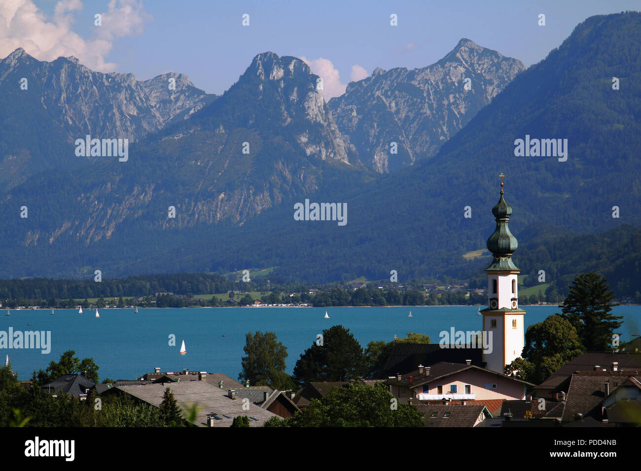 St gilgen church austria -Fotos und -Bildmaterial in hoher Auflösung ...