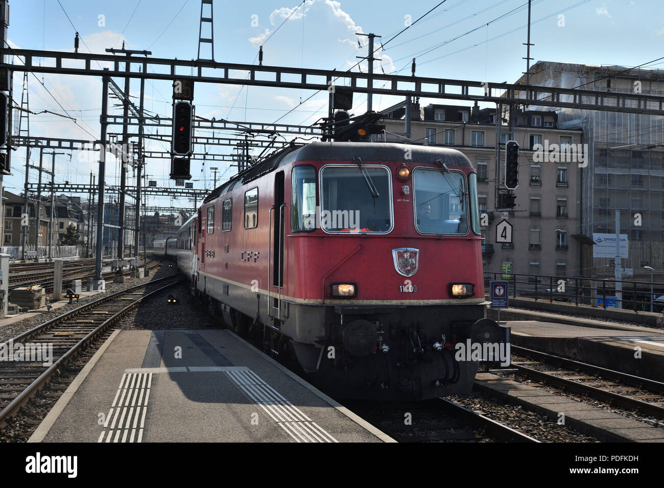 Geneve Cornavin Stockfotos und -bilder Kaufen - Alamy