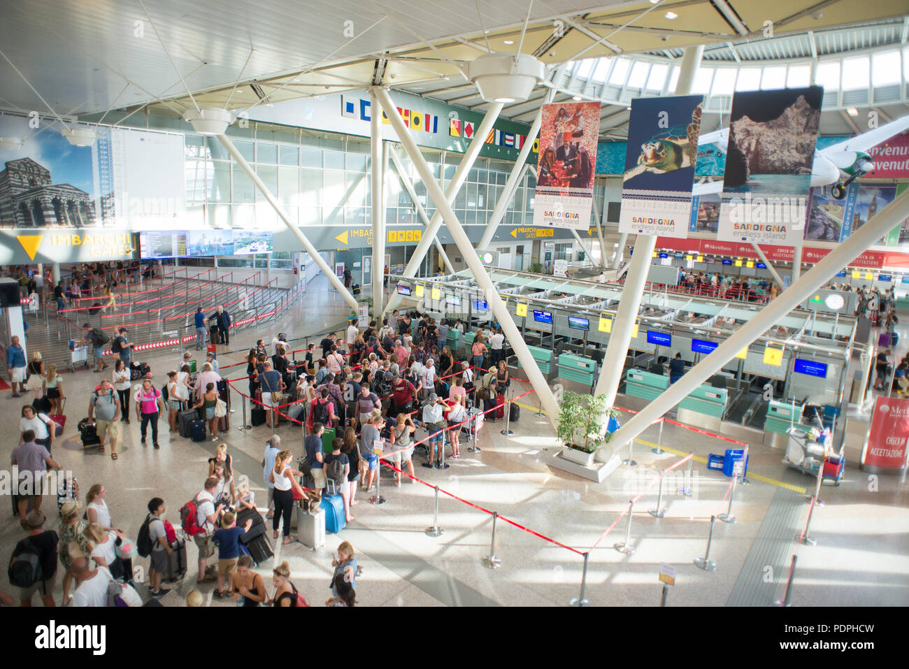 Ankunft Flughafen Olbia