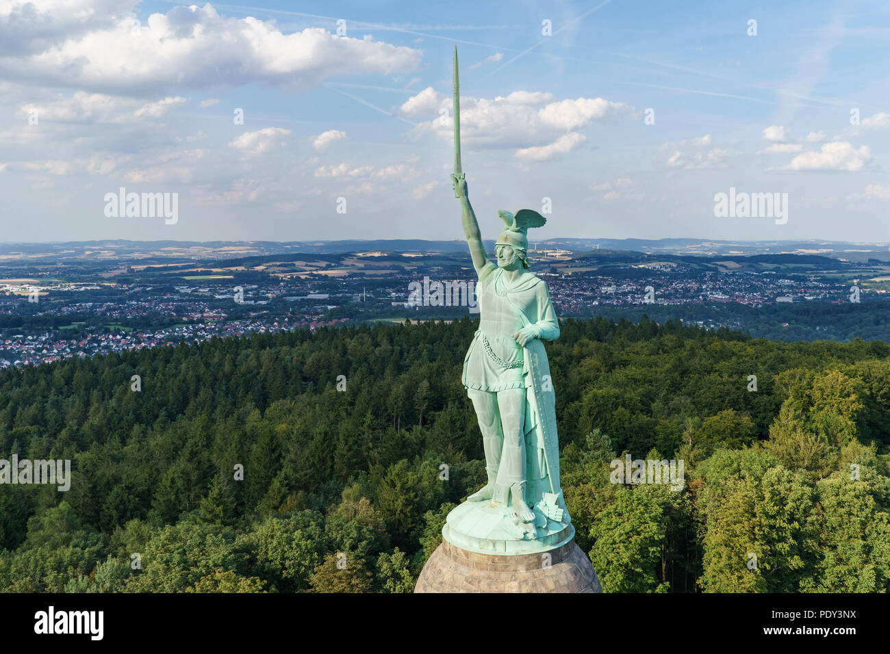 Hermannsdenkmal (hermann Monument) Stockfotos & Hermannsdenkmal ...