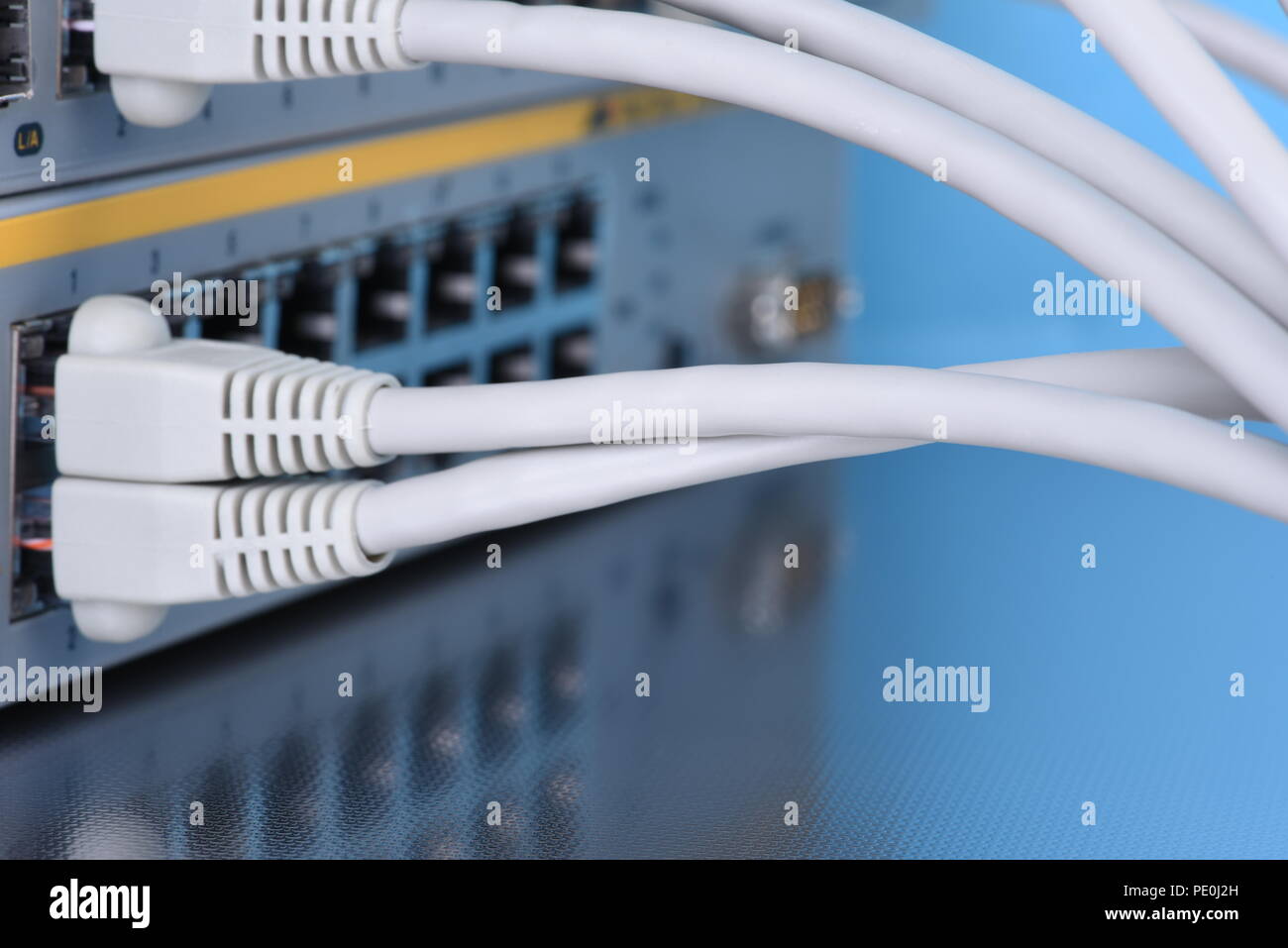 Rj45 kabel -Fotos und -Bildmaterial in hoher Auflösung – Alamy