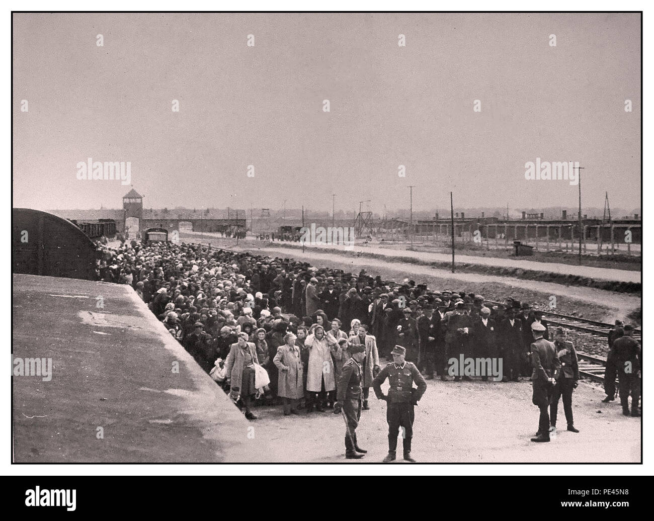 1940er Jahre Holocaust Ww2 Auschwitz Birkenau Stockfotos und -bilder ...