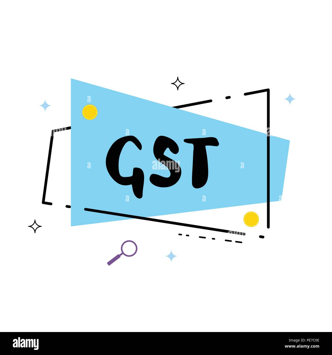 Gst icon vektorvektoren -Fotos und -Bildmaterial in hoher Auflösung – Alamy