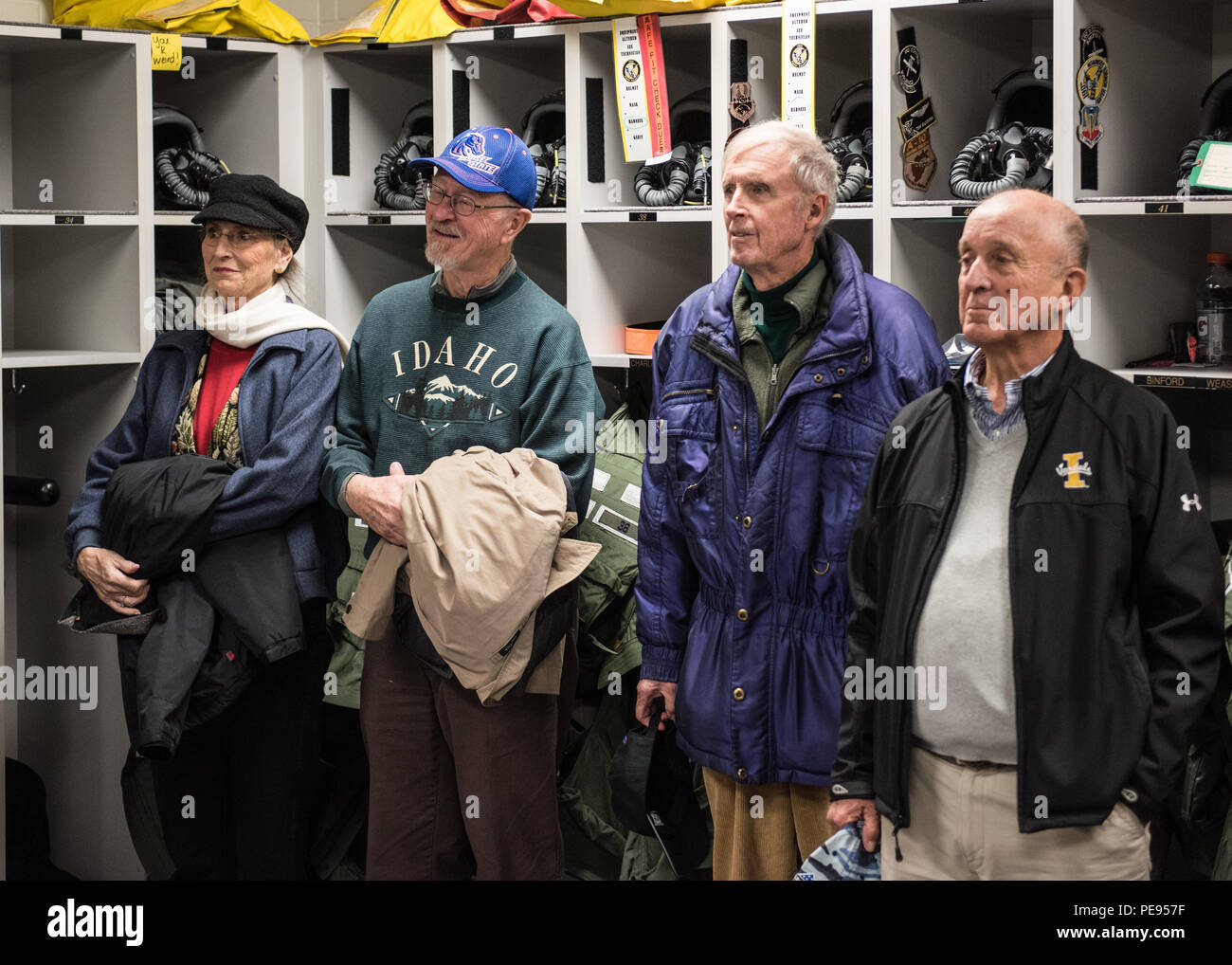 Mitglieder des Hillcrest Country Club besucht mit dem 124 Fighter Wing ...