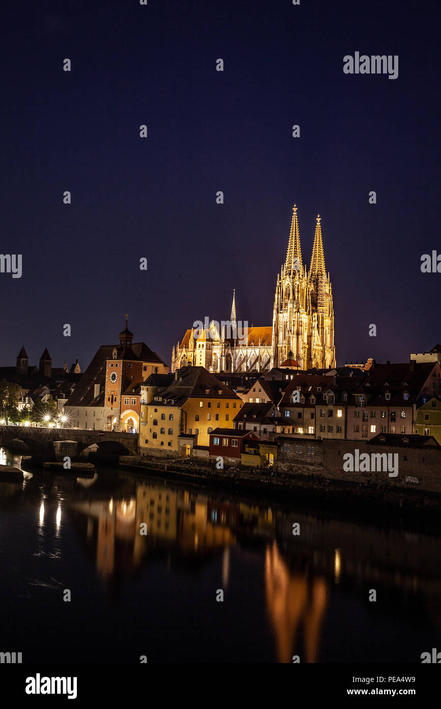 Regensburg Altstadt Innenstadt Stockfotos und -bilder Kaufen - Alamy