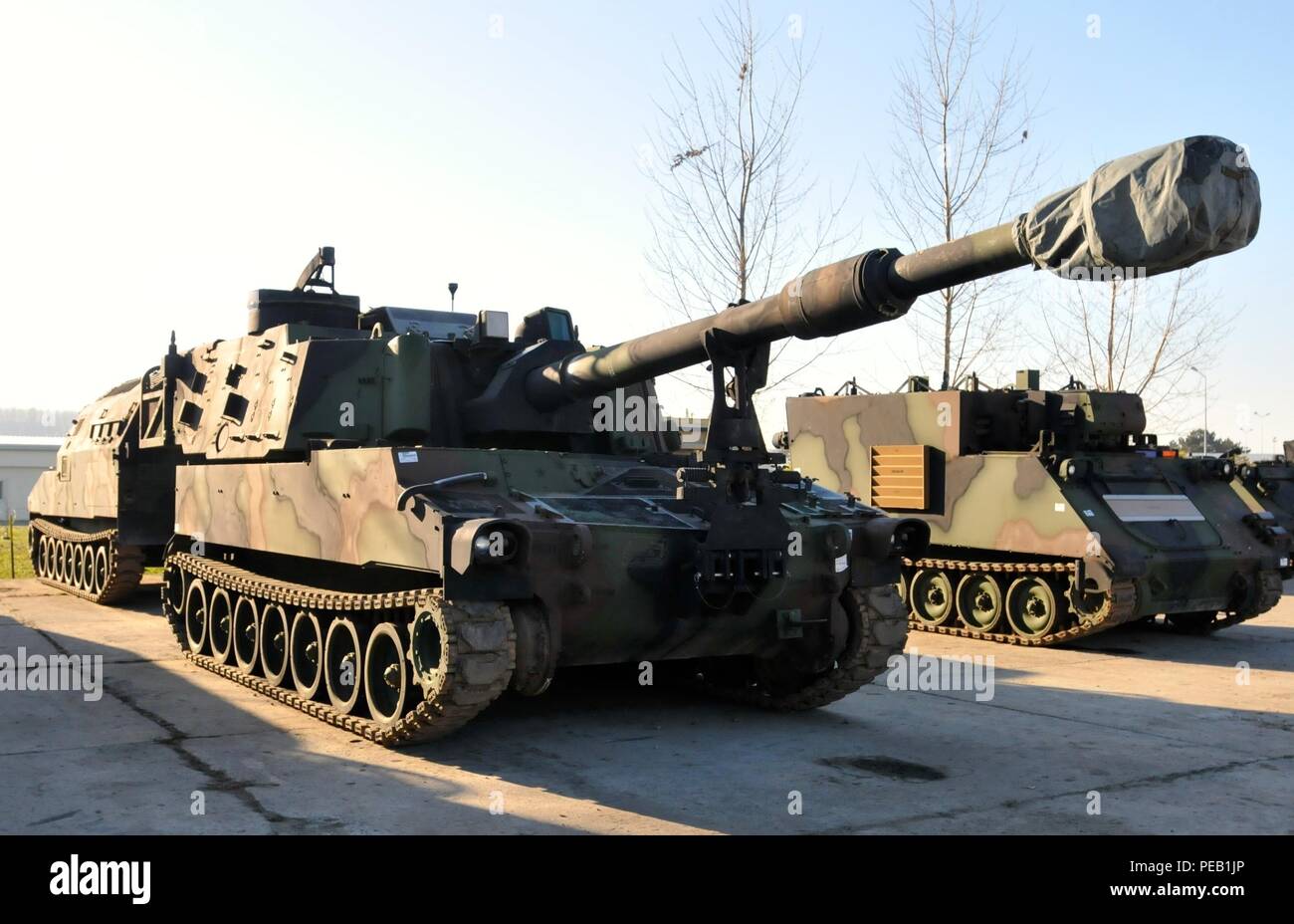 Self propelled howitzer m109 -Fotos und -Bildmaterial in hoher ...