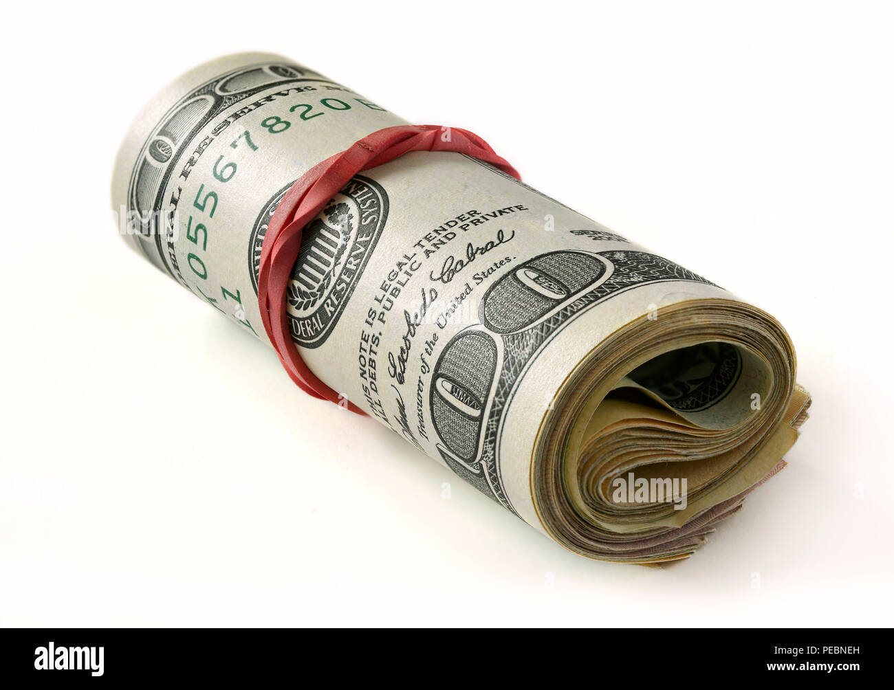 Money roll -Fotos und -Bildmaterial in hoher Auflösung – Alamy