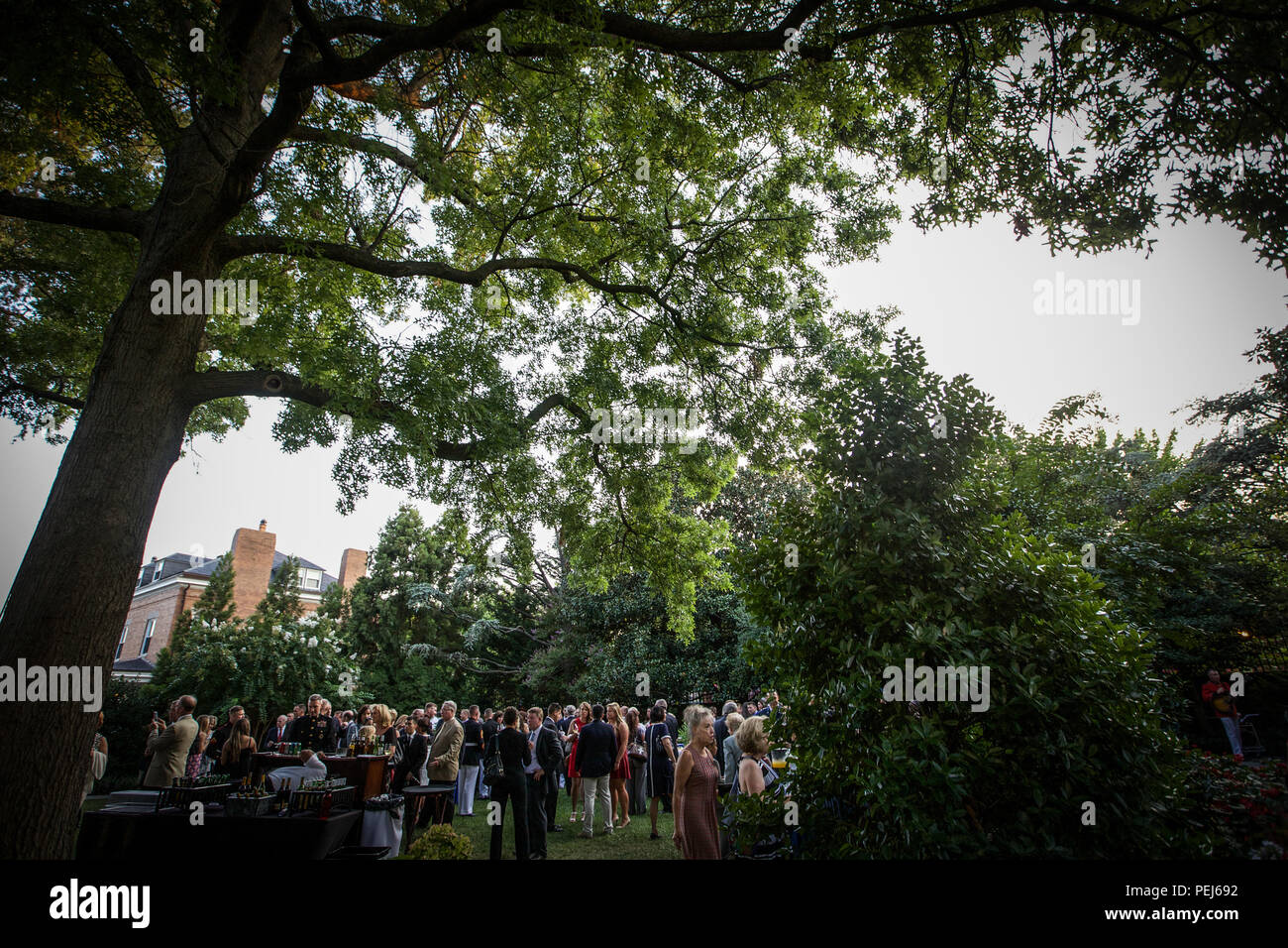 Die 18 Sergeant Major des Marine Corps, Ronald L. Grün, nimmt an einem ...