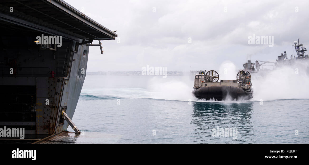 150828-N-TW 634-177 Okinawa, Japan (Aug. 28, 2015) Landing Craft Air ...
