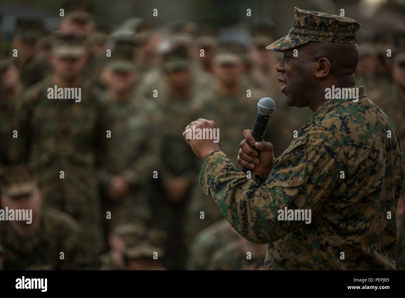 Sergeant Major des Marine Corps, Sgt. Maj. Ronald L. Grün, Adressen ...