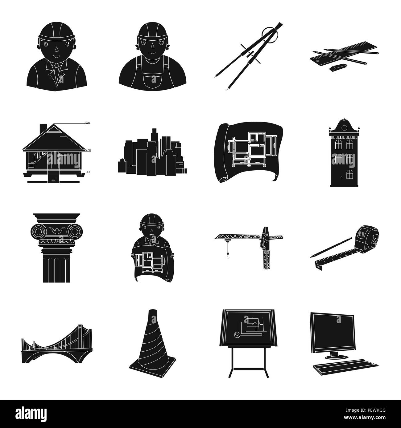 Technisches denkmal Stock-Vektorgrafiken kaufen - Alamy