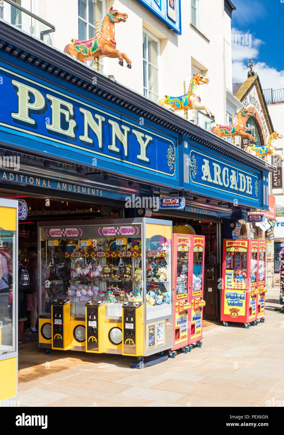 Penny arcades -Fotos und -Bildmaterial in hoher Auflösung – Alamy