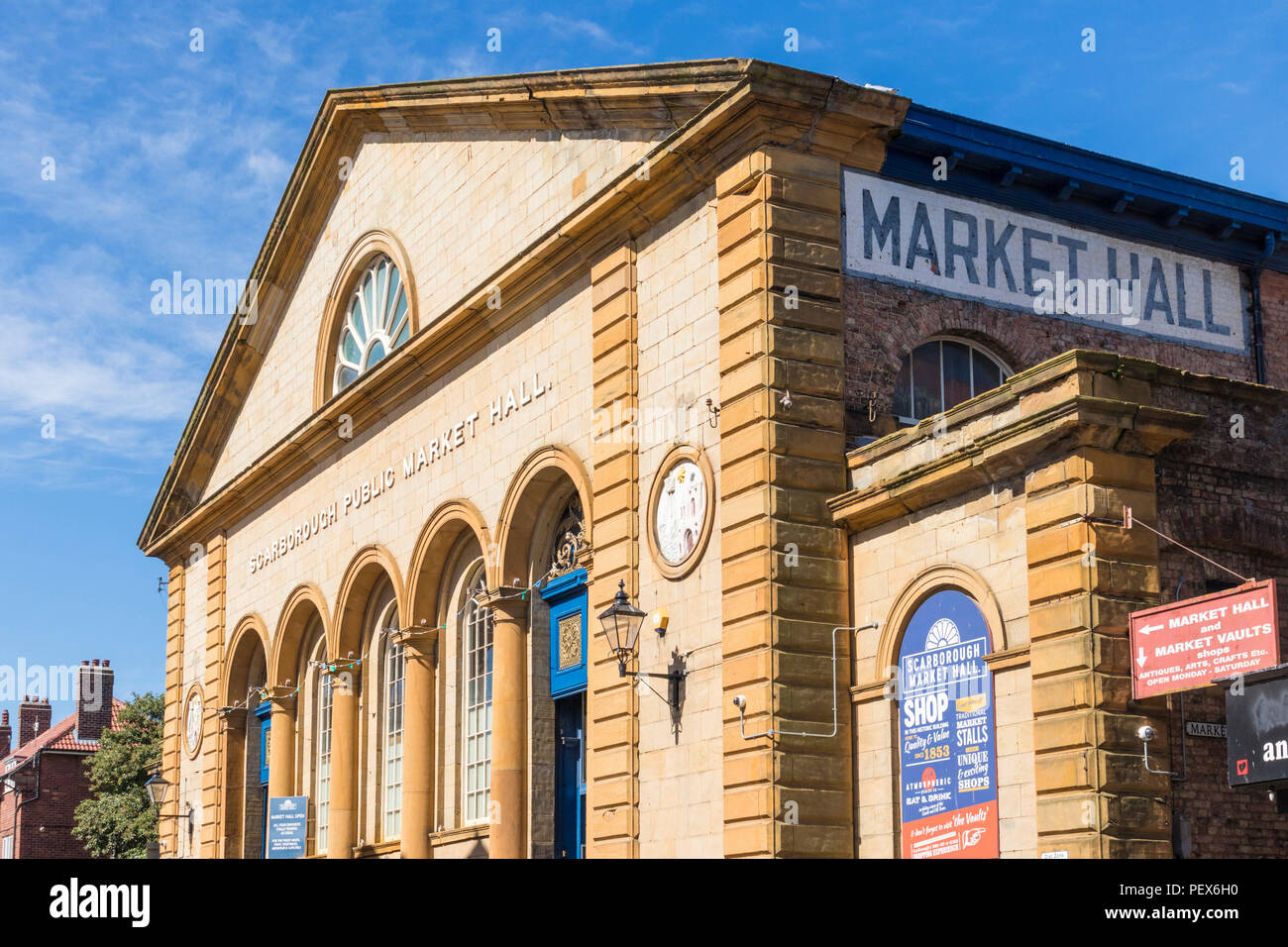 Scarborough market hall -Fotos und -Bildmaterial in hoher Auflösung – Alamy
