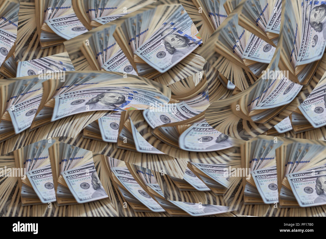 100 Dollar Bill Back Stockfotos und -bilder Kaufen - Alamy