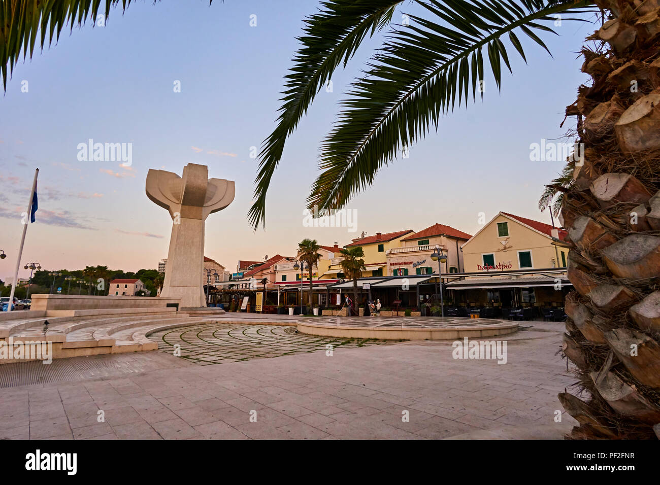 Vodice old town touristic destination -Fotos und -Bildmaterial in hoher ...
