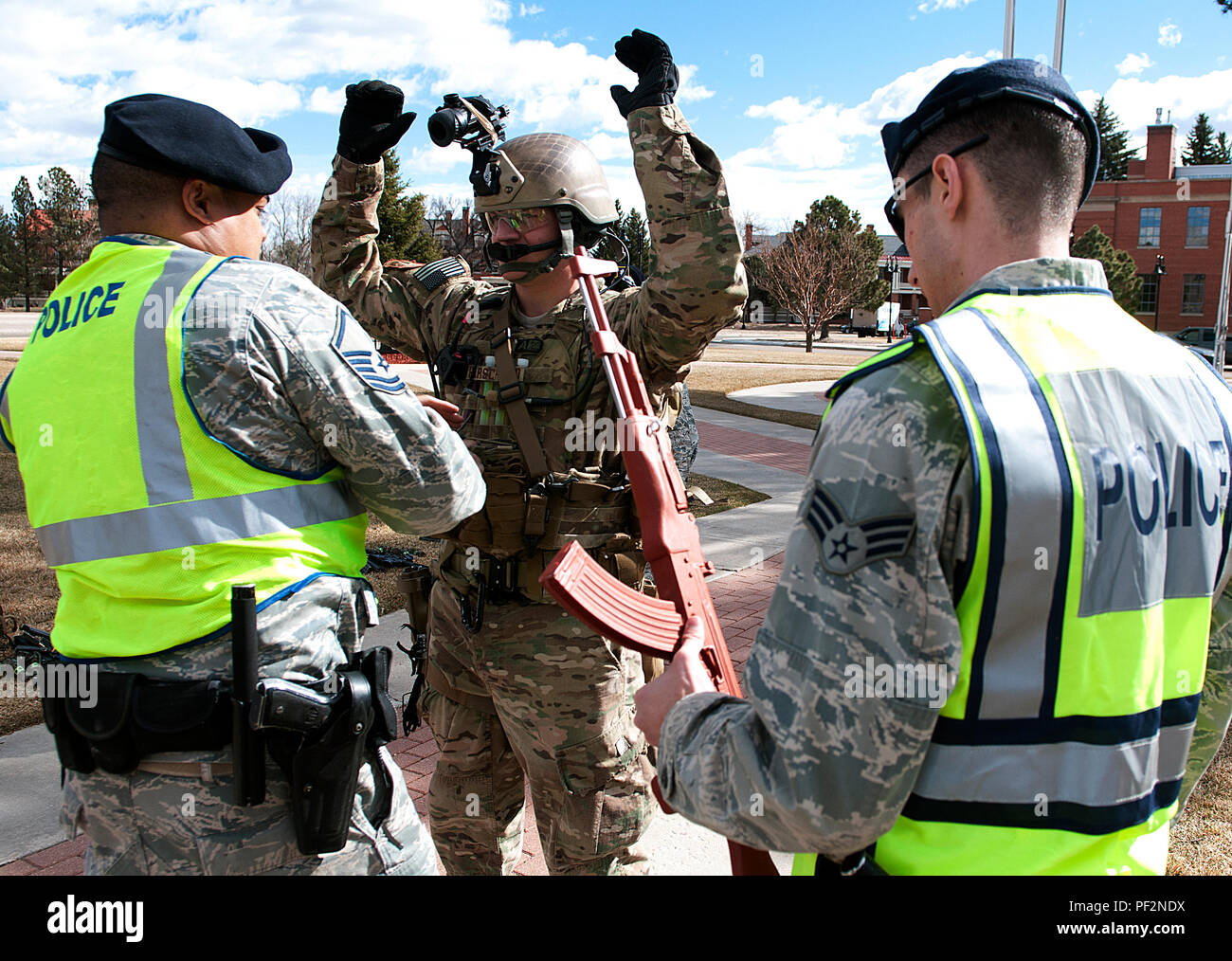 790th missile security forces squadron response force member -Fotos und ...