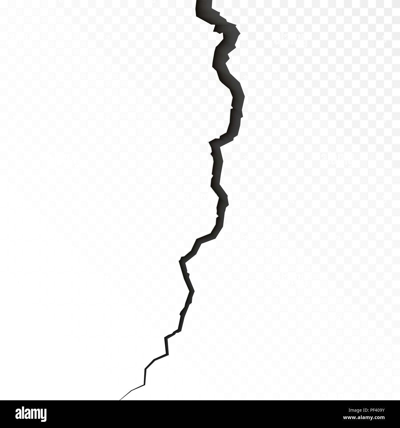 Skizze crack Textur auf transparentem Hintergrund isoliert. Oberfläche ... Skizze crack Textur auf transparentem Hintergrund isoliert. Oberfläche ...