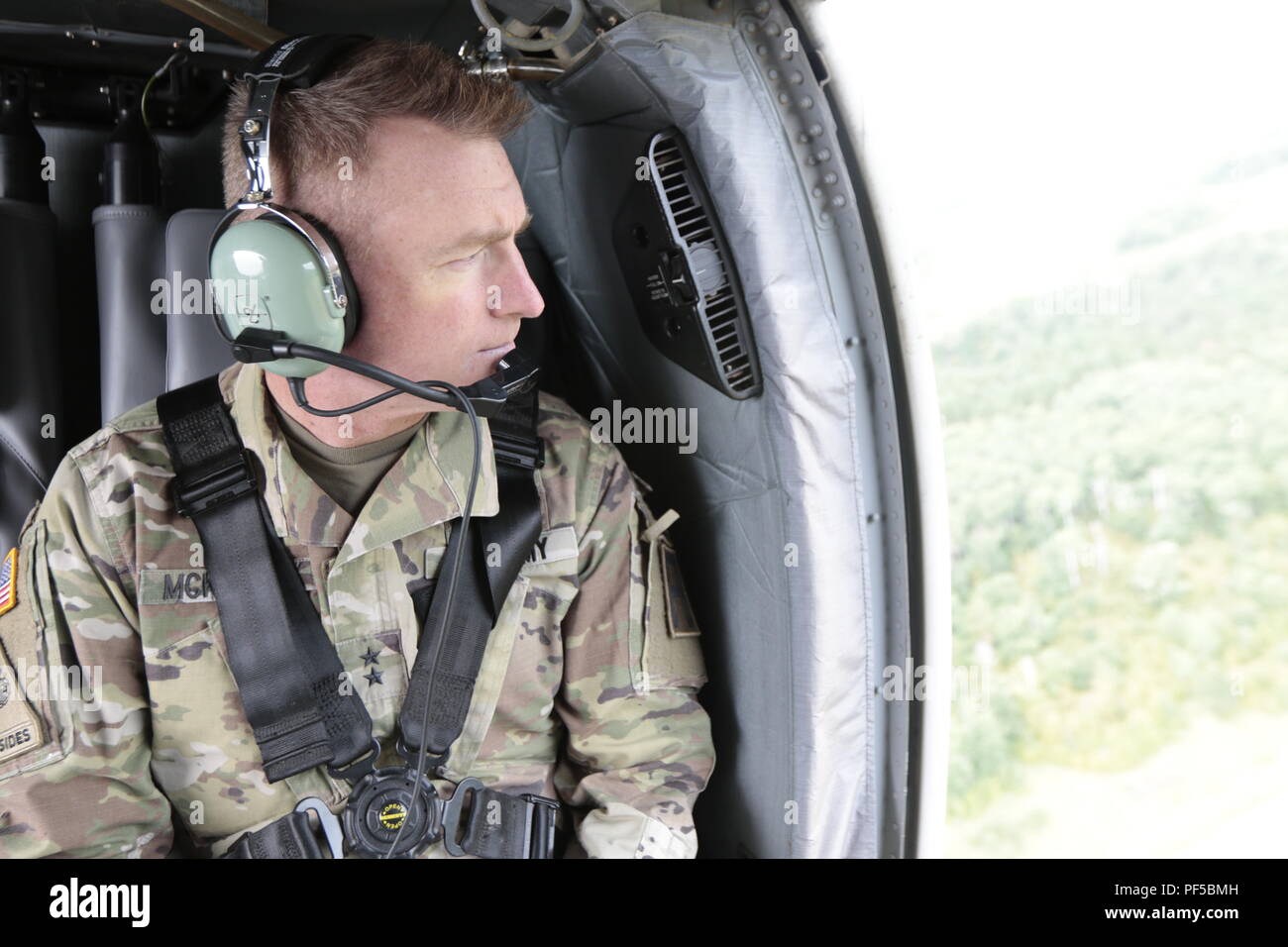 Generalmajor Terrence McKenrick, Kommandierender General der ersten ...