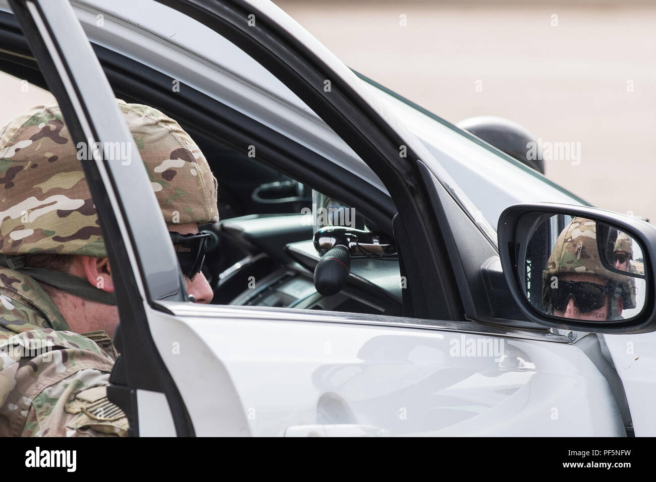 Senior Airman Jared Oliver, 2 Security Forces Squadron installation ...