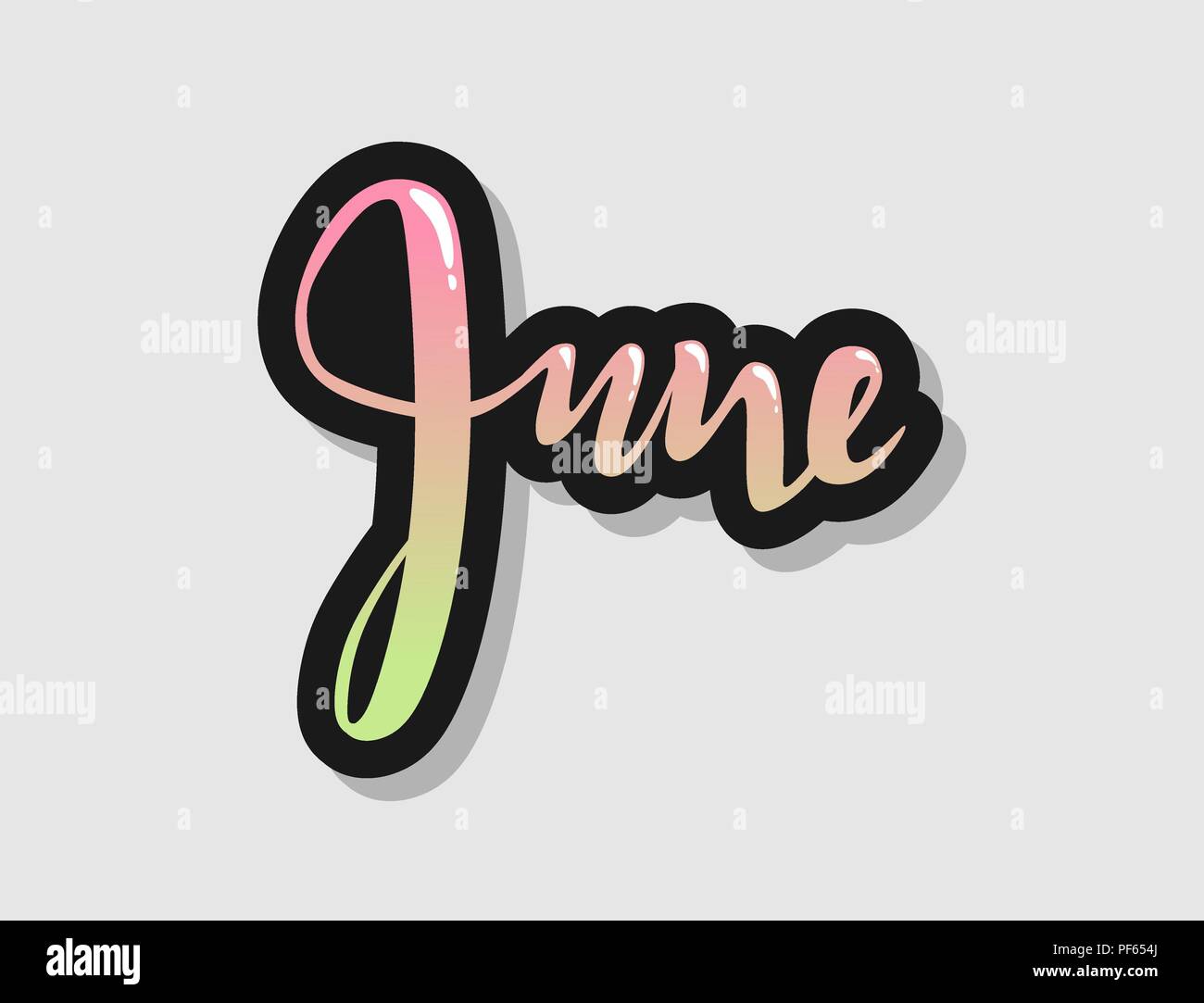 Schriftzug handgezeichnete schriftart -Fotos und -Bildmaterial in hoher ...