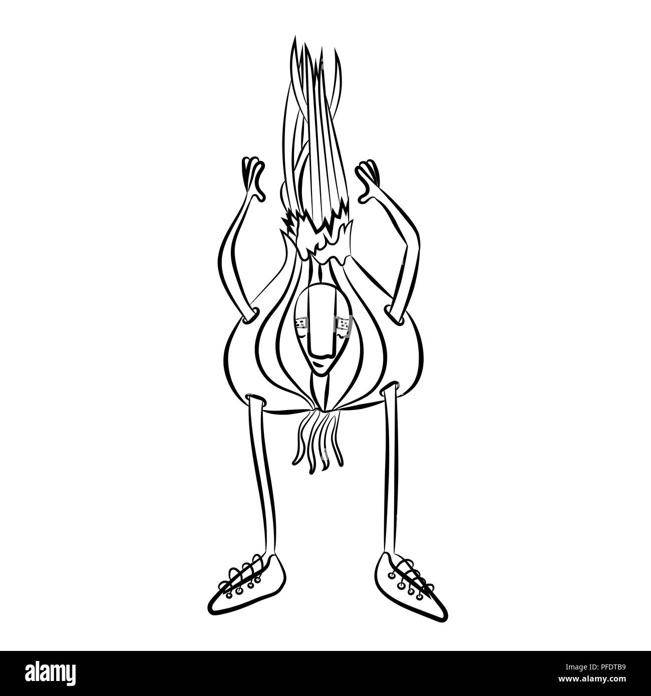 Lauch lauch Stock-Vektorgrafiken kaufen - Alamy