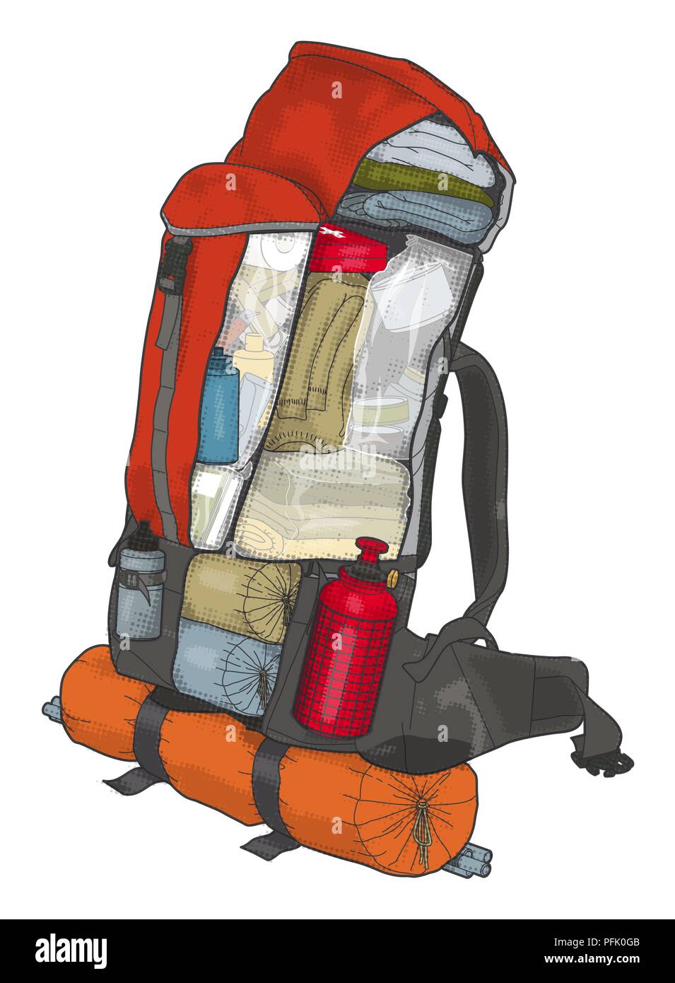 Rahmen Rucksack Stockfotos und -bilder Kaufen - Alamy