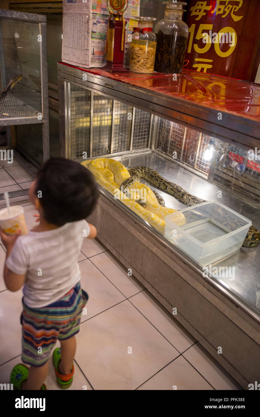 Snake alley night market taipei -Fotos und -Bildmaterial in hoher ...